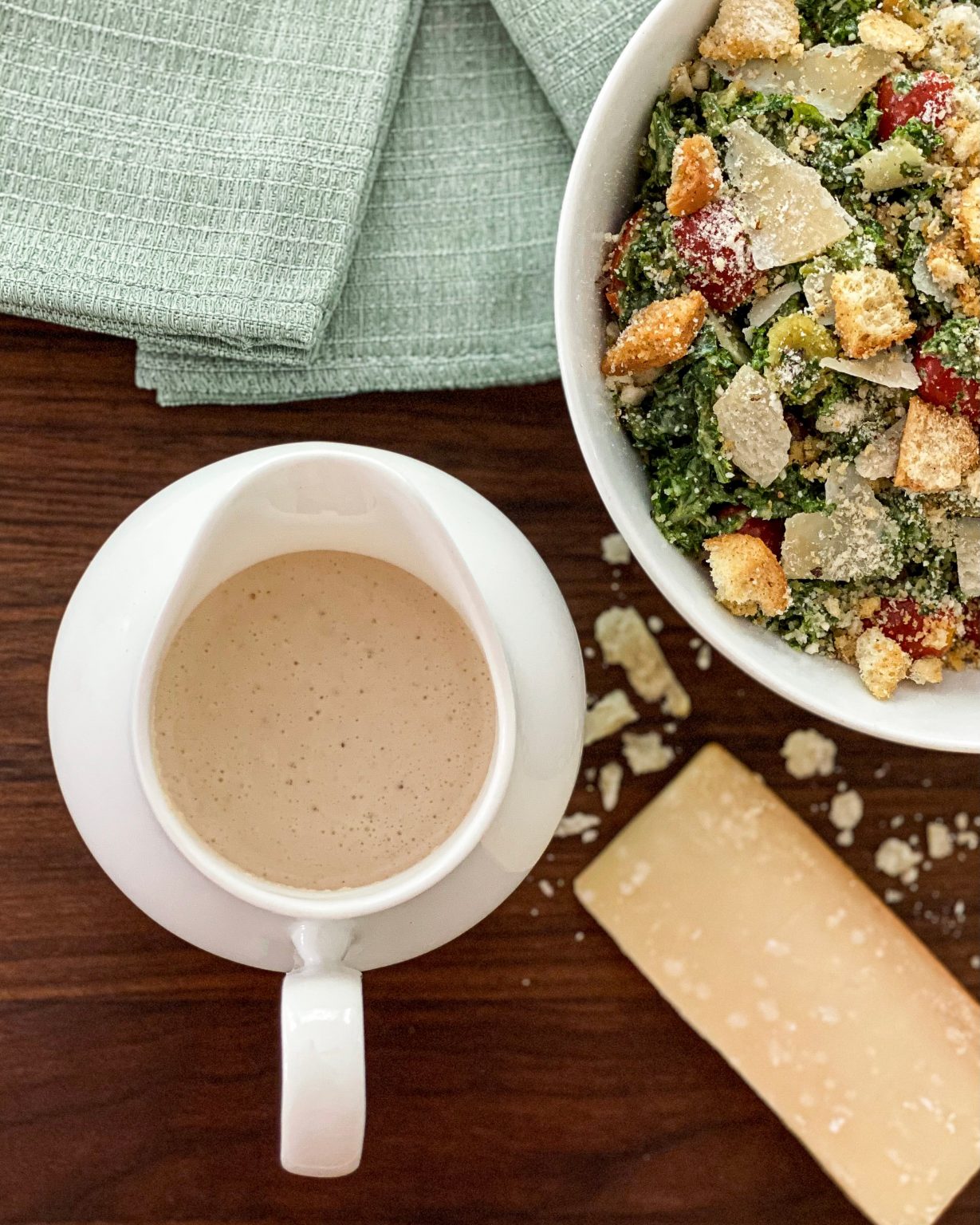 Authentically Rich and Creamy Caesar Salad Dressing | That Salad Lady®