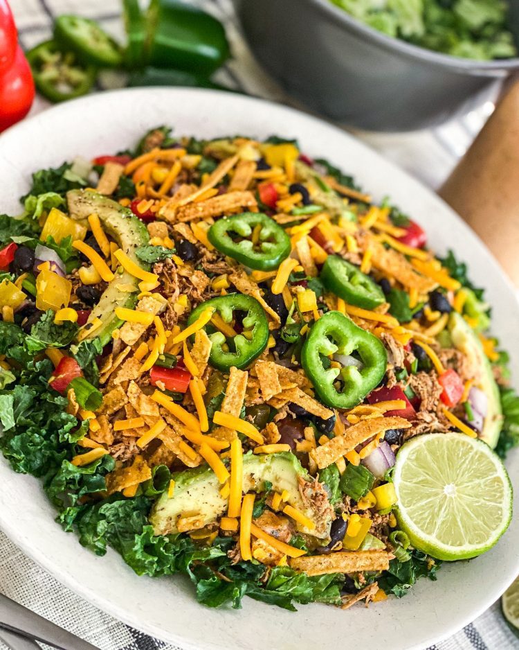 Southwest Chicken Salad with Salsa Ranch Dressing | That Salad Lady®