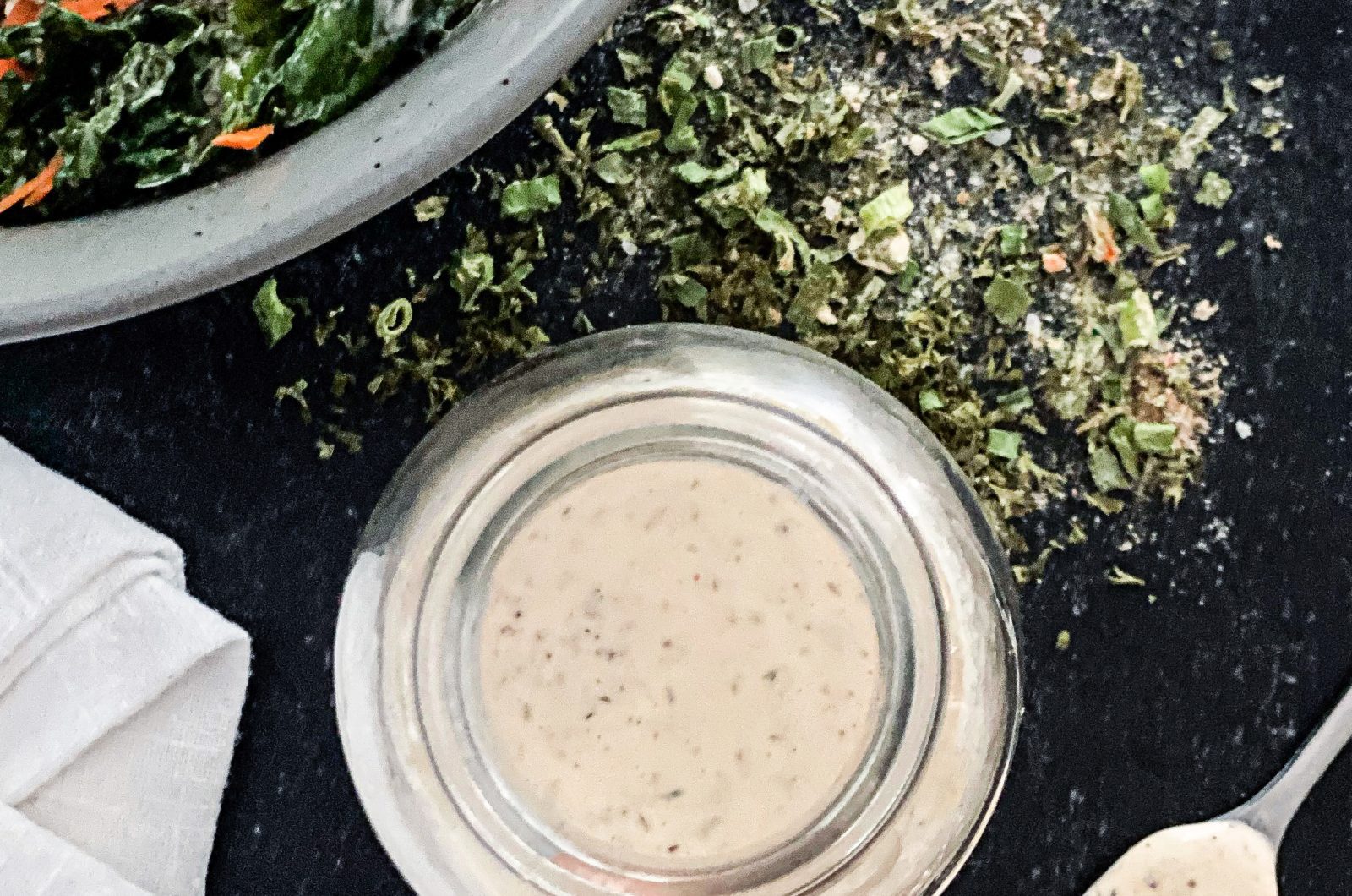 How to Make Restaurant Style Ranch Dressing | That Salad Lady