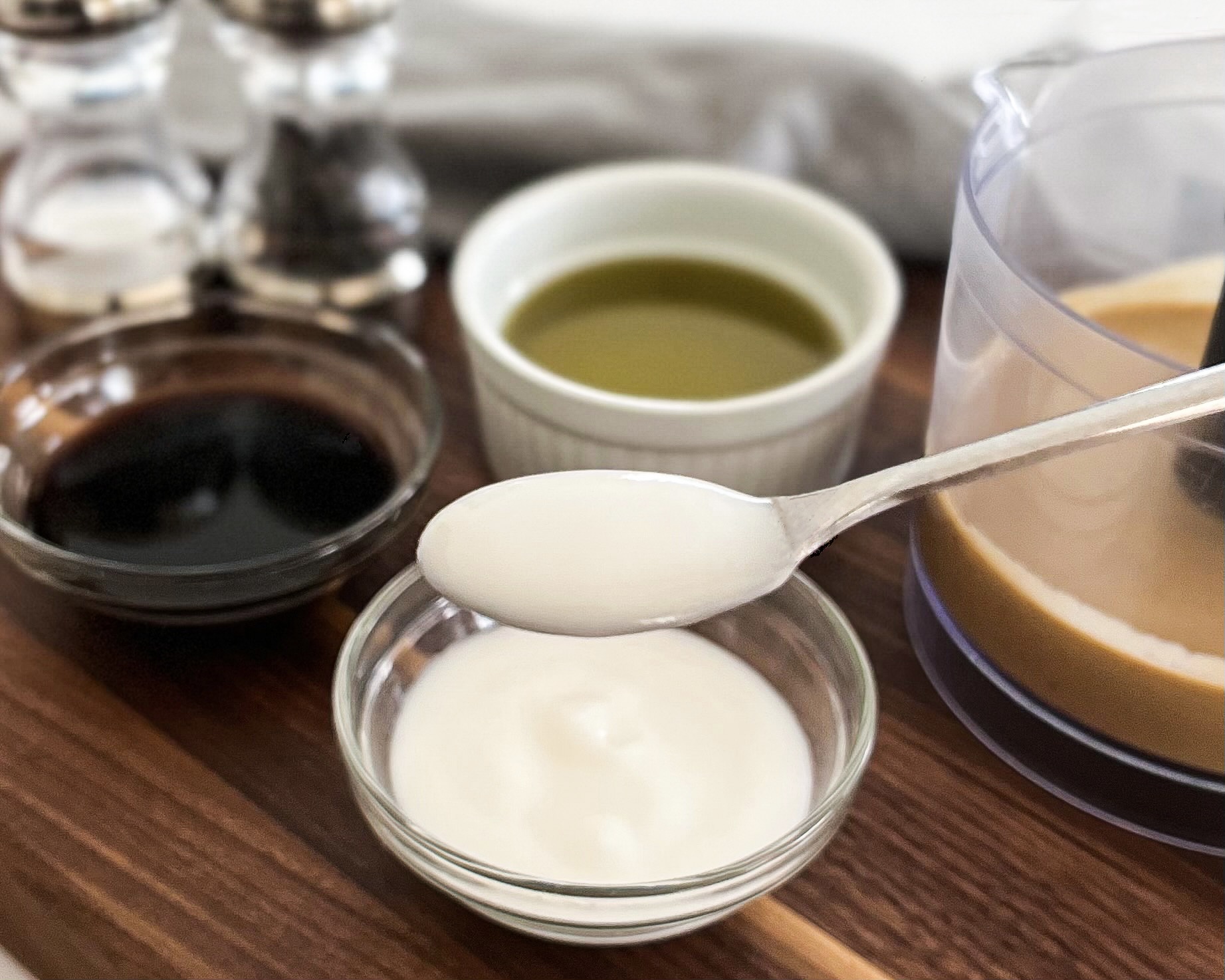 Perfectly Creamy Balsamic Vinaigrette Dressing | That Salad Lady®