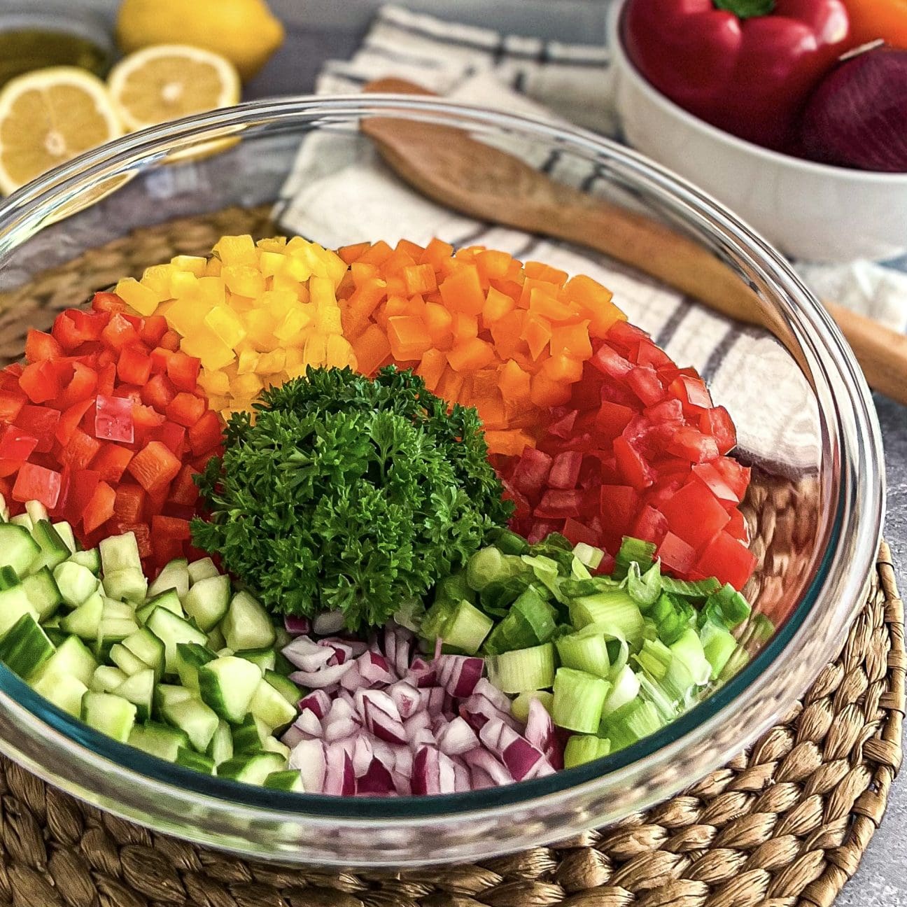 Shepherd's Salad with Feta: A Fresh Mediterranean Classic | That Salad ...