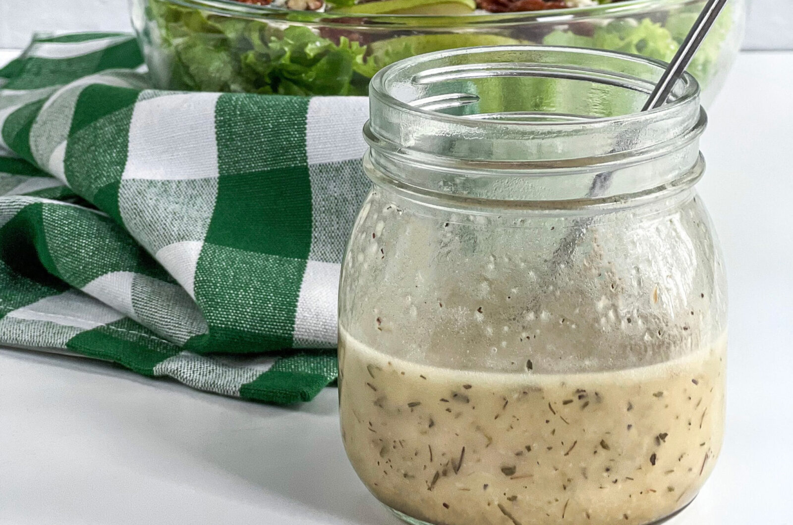 Refreshing Champagne Vinaigrette Dressing | That Salad Lady