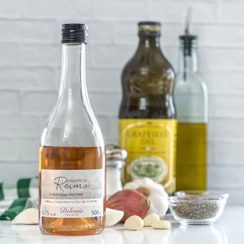 Refreshing Champagne Vinaigrette Dressing | That Salad Lady®