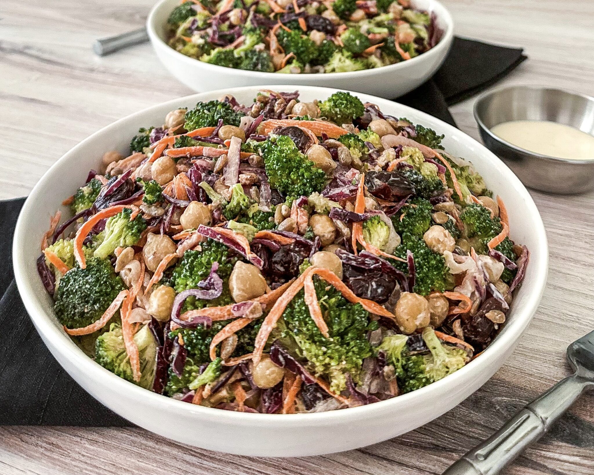 No-Cook Creamy Broccoli Bliss Salad | That Salad Lady®