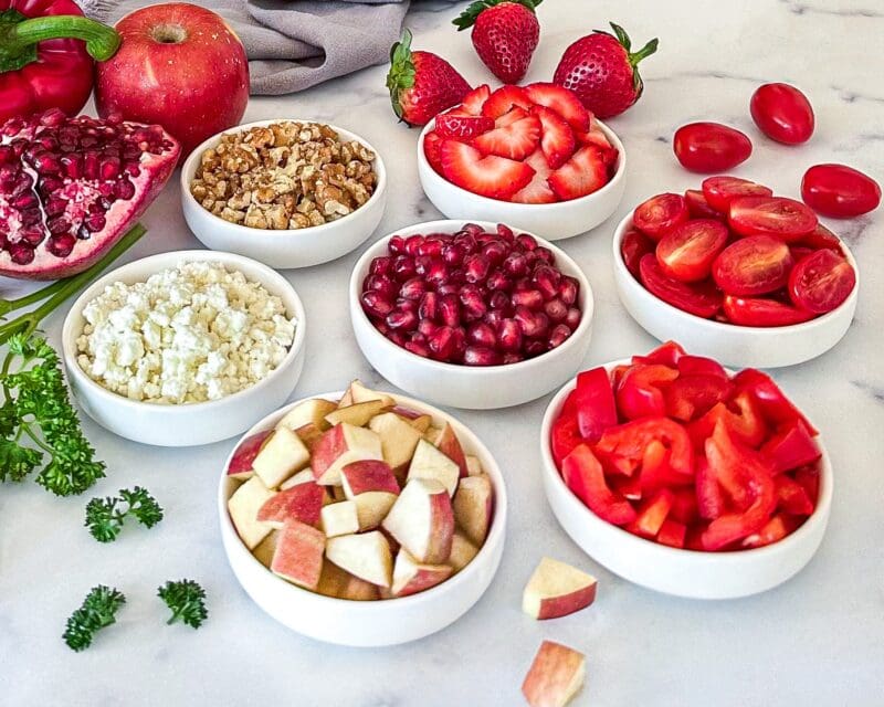 Hearty Ruby Red Salad Bowl - That Salad Lady