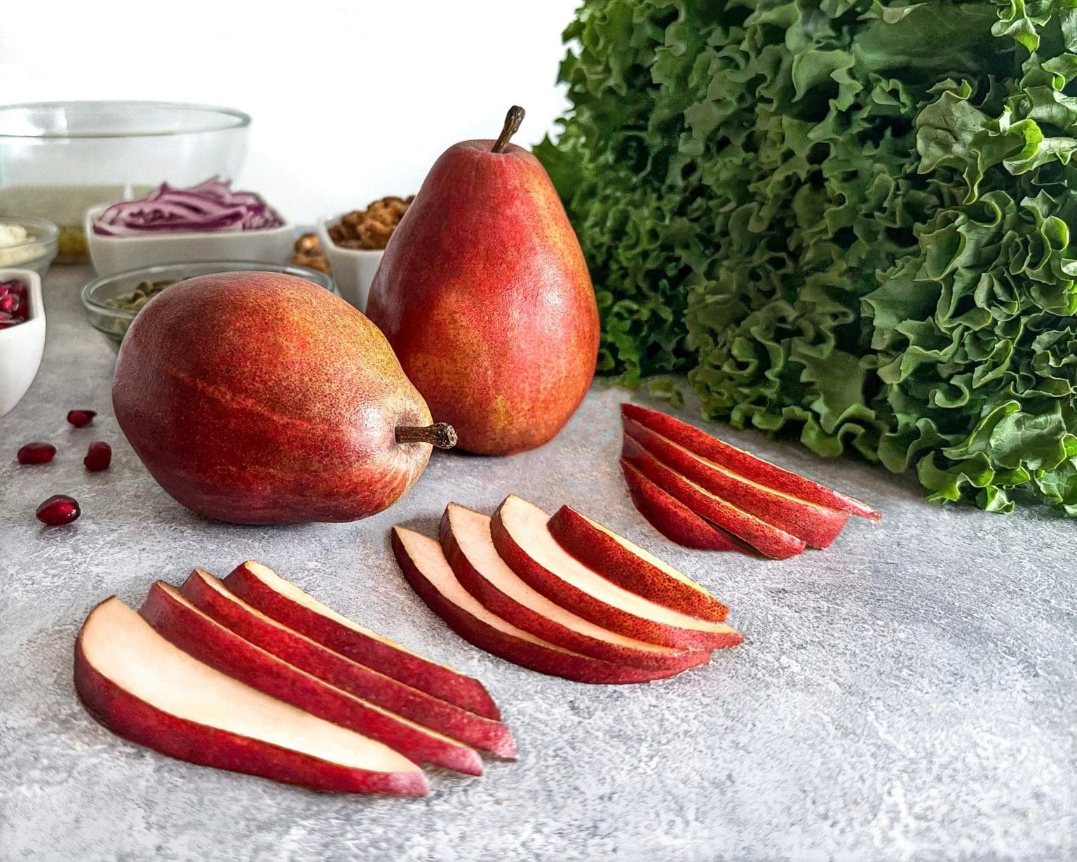 Crisp and Sweet Pear Salad | That Salad Lady