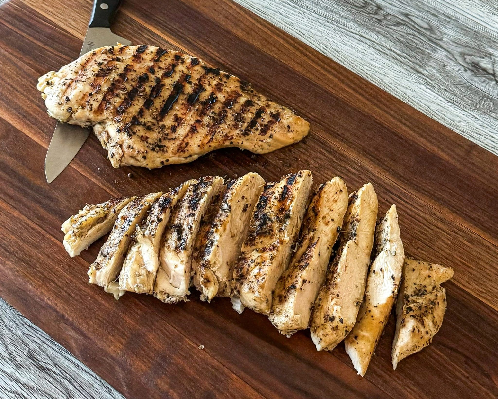 Perfect Pan-Grilled Chicken Breast Recipe for Salads | That Salad Lady®